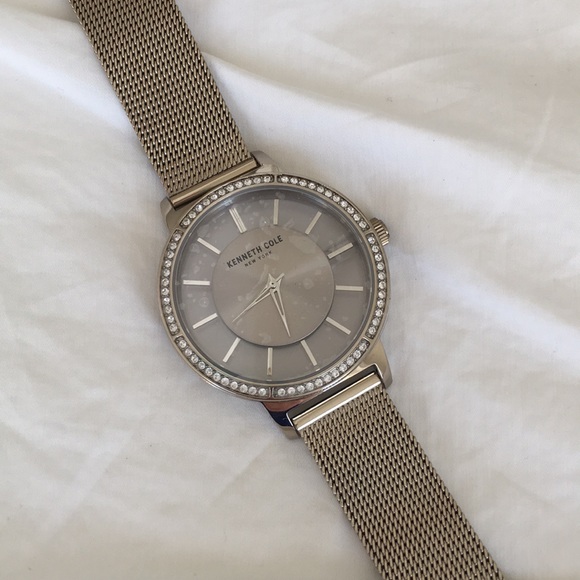 Kenneth Cole | Accessories | Kenneth Cole Silver Watch | Poshmark
